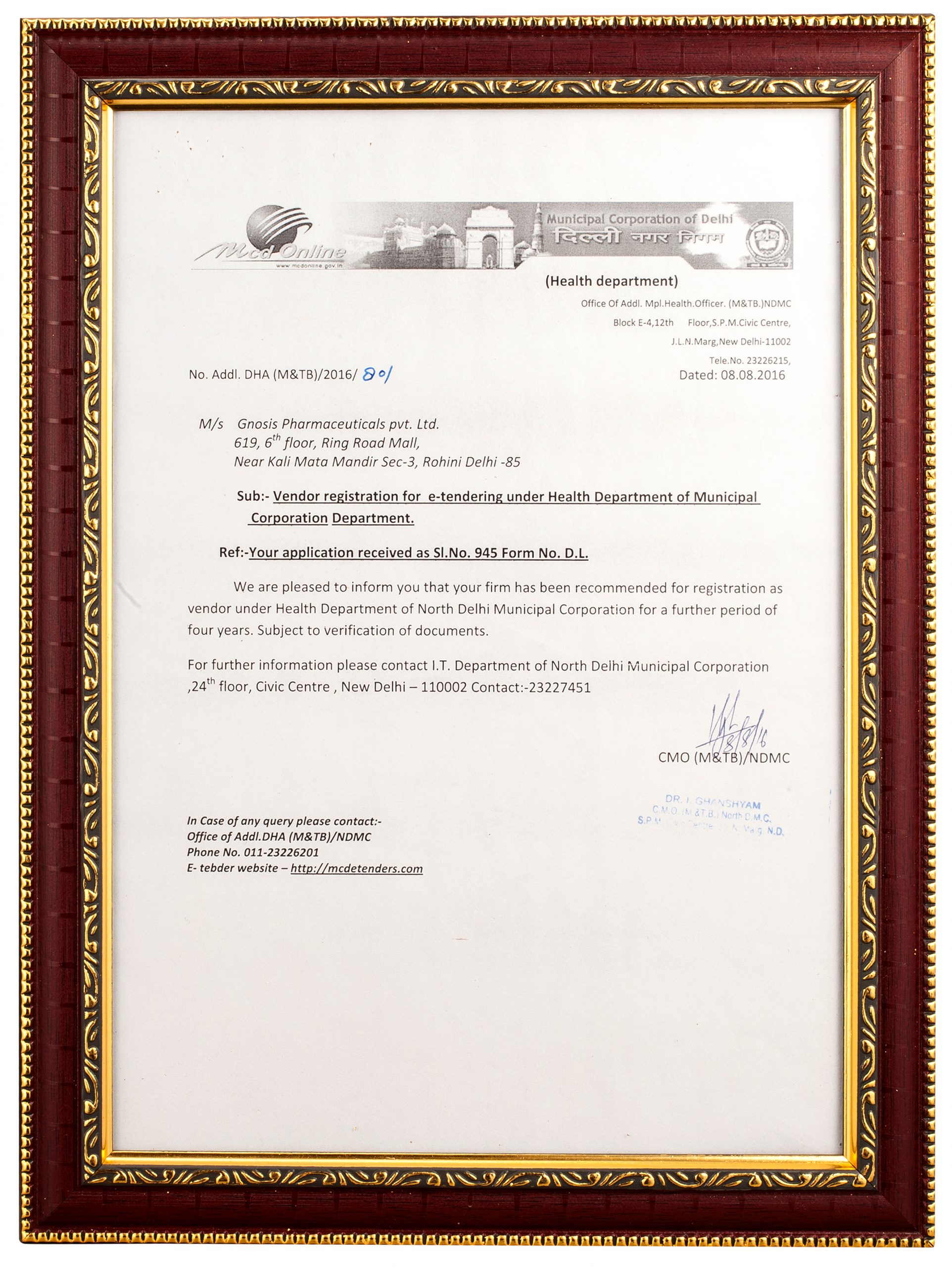 Certificate - Welcome to Gnosis